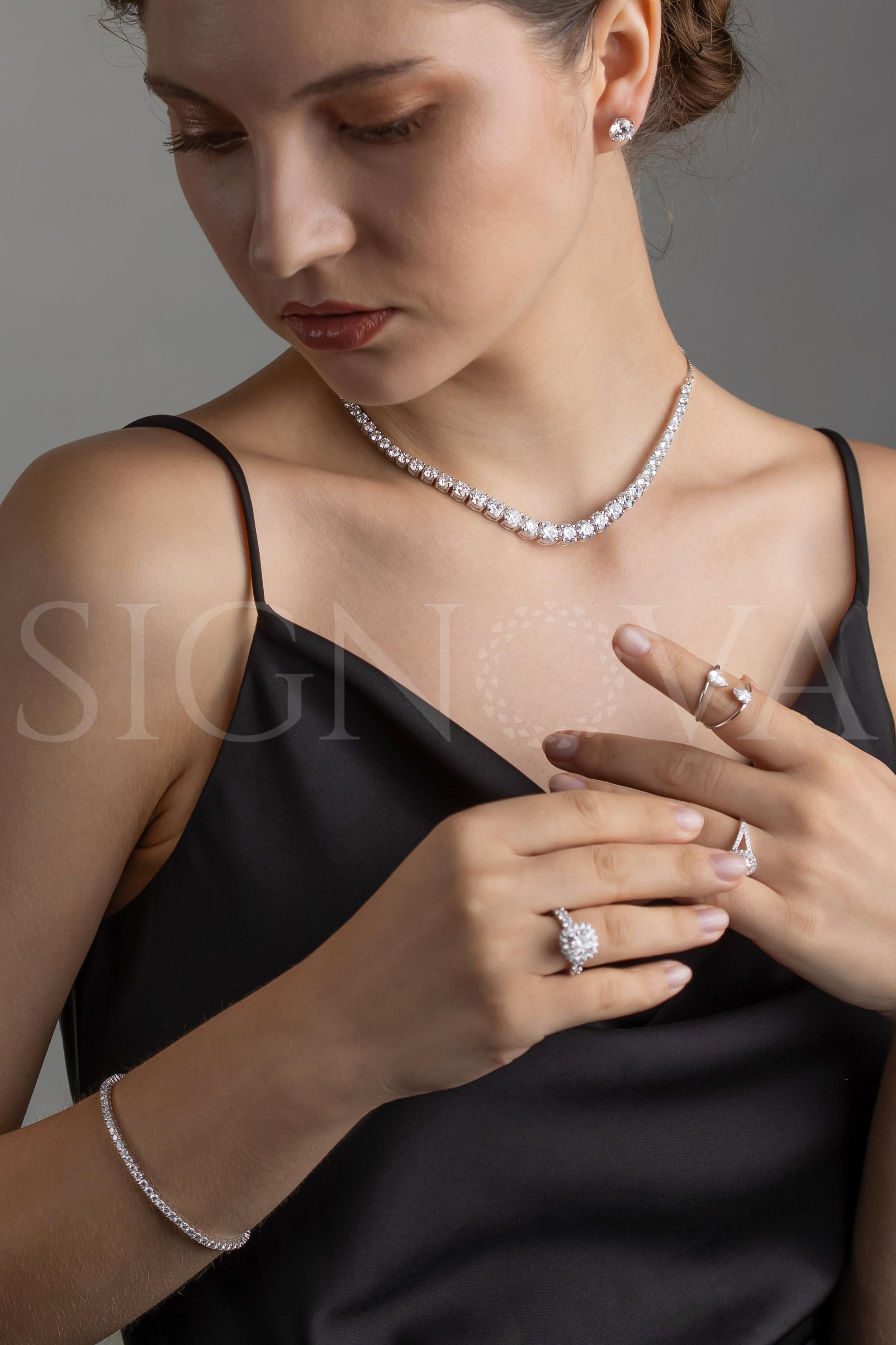 Pear Cut Twin Lab grown Diamond Ring – Signova